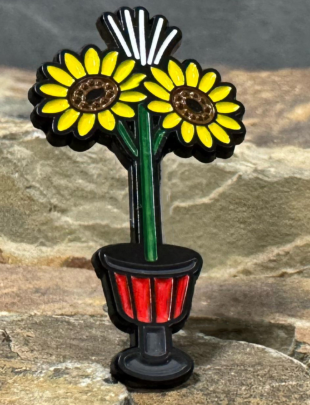 Pin Sunflower XL – LP Service AB