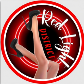 Ljusskylt Redlight District Black Heels – LP Service AB